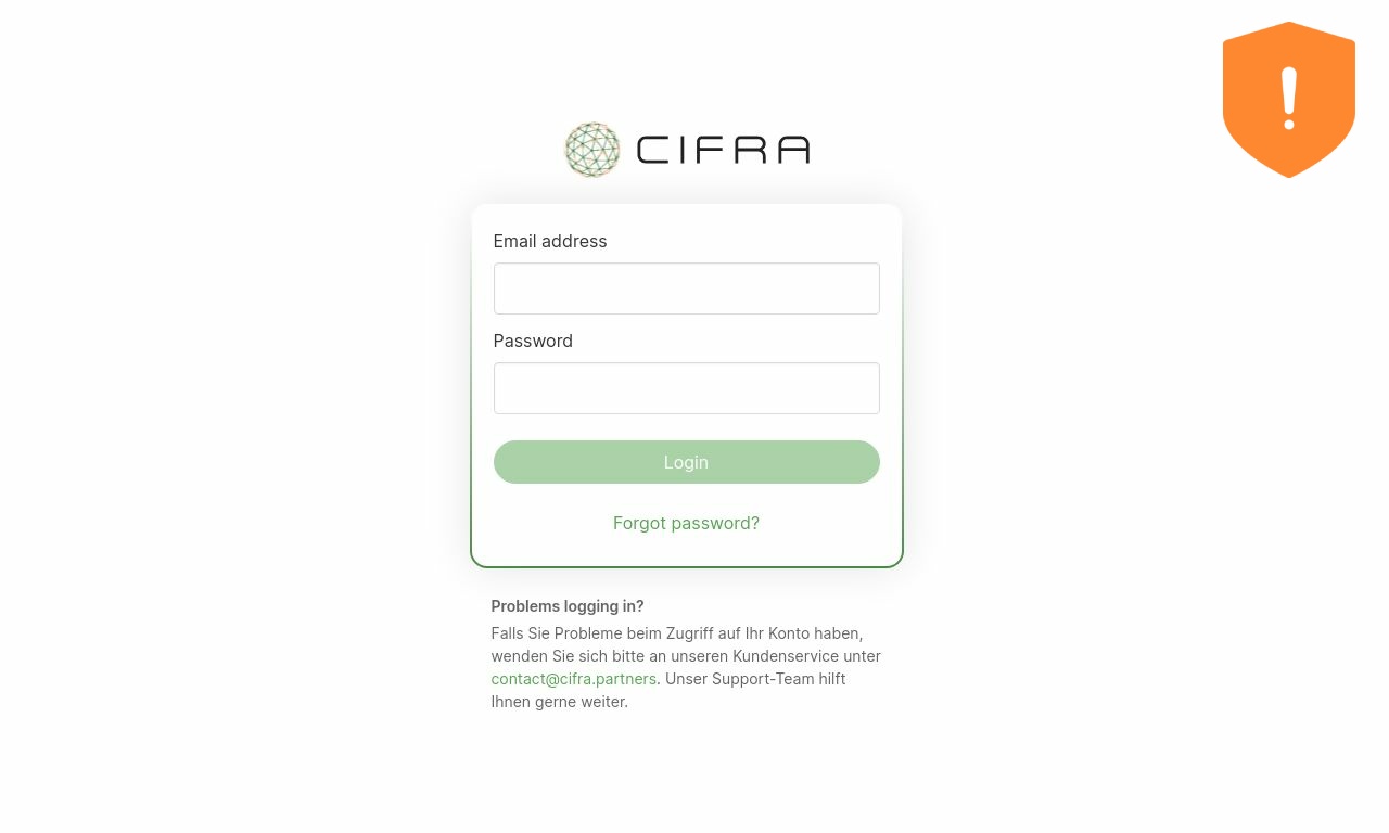 Cifra.fund reviews | Poor Trust Score: 23%