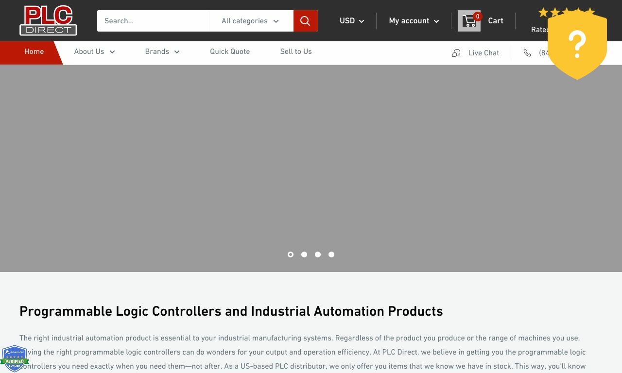 Does any one know this page : plc-direct.com : r/PLC