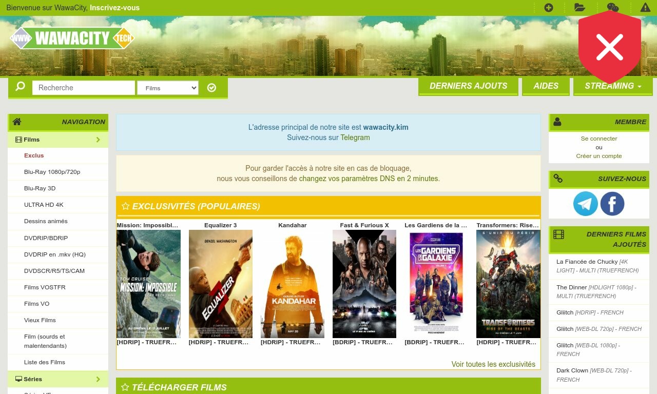 Wawacity.ink reviews | Poor Trust Score: 25%