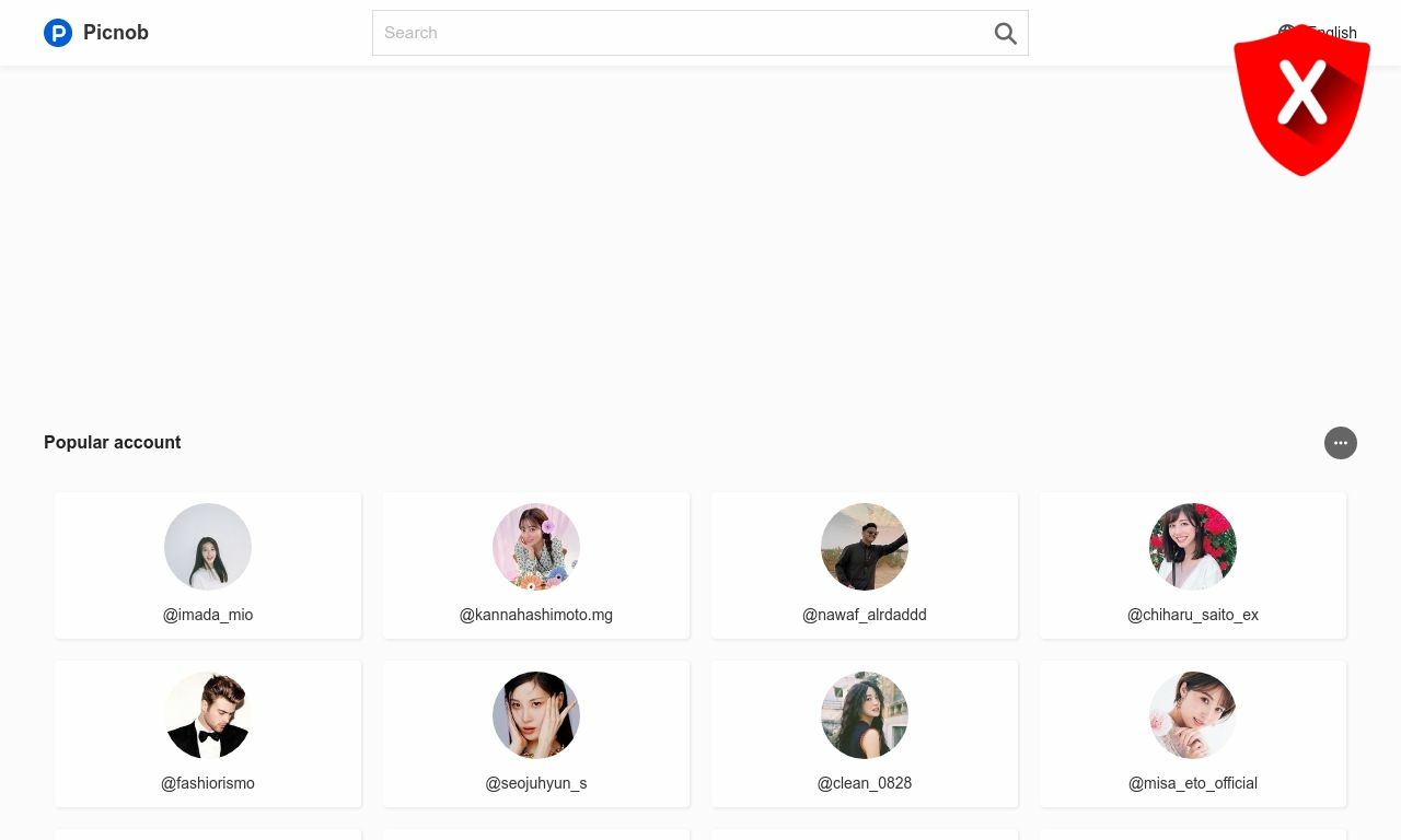 Picnob.com reviews | Poor Trust Score: 25%