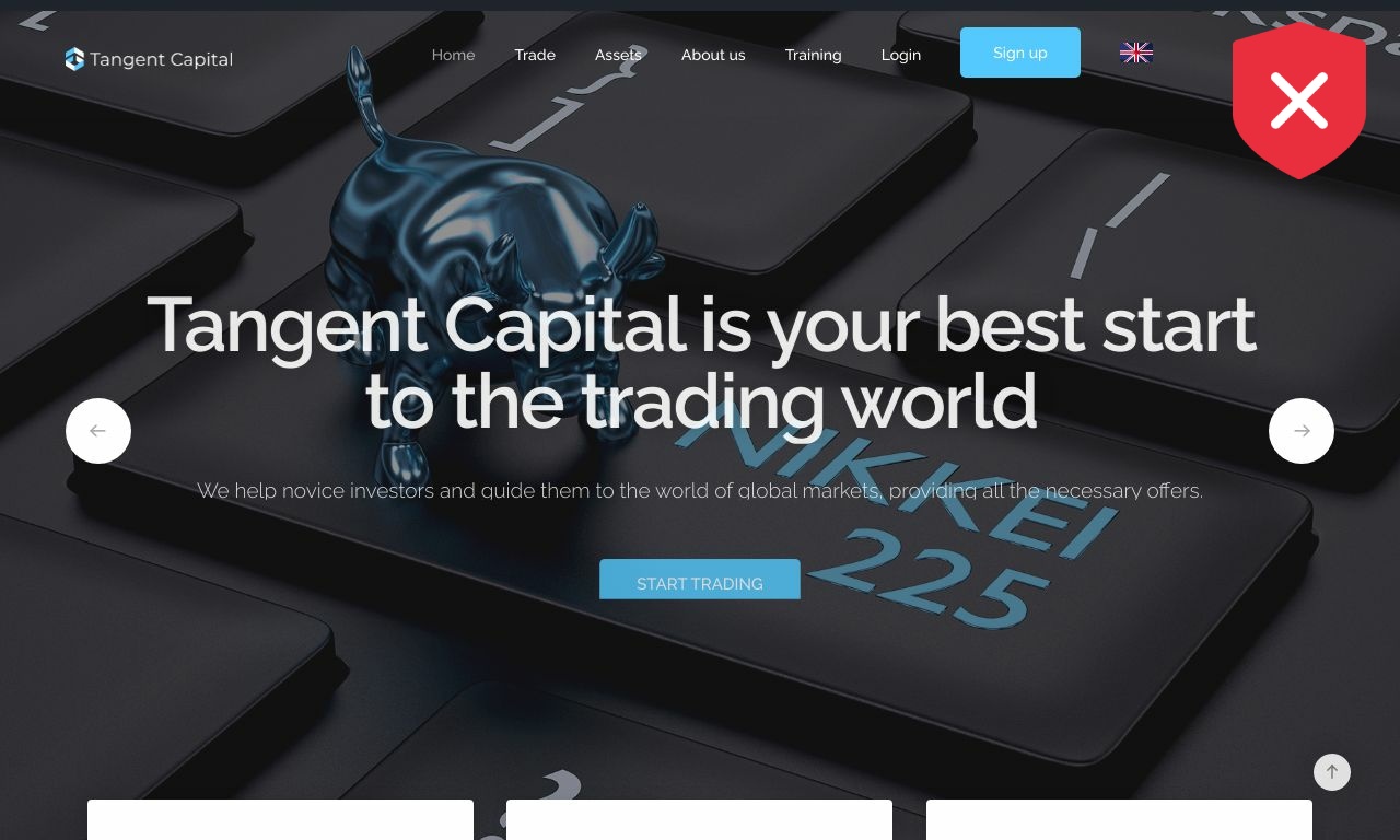 Tangent-capital.pro reviews | Very Low Trust Score: 1%