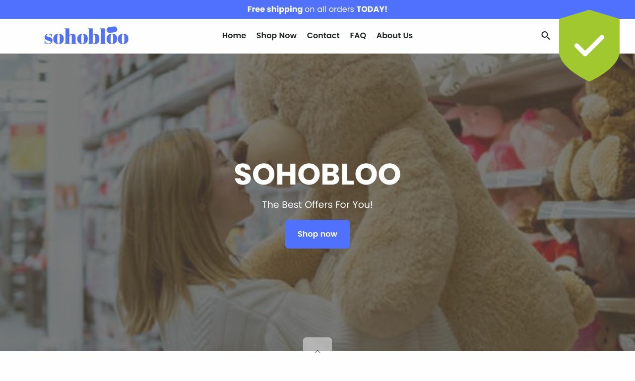 Sohobloo.com reviews | Good Trust Score: 86%