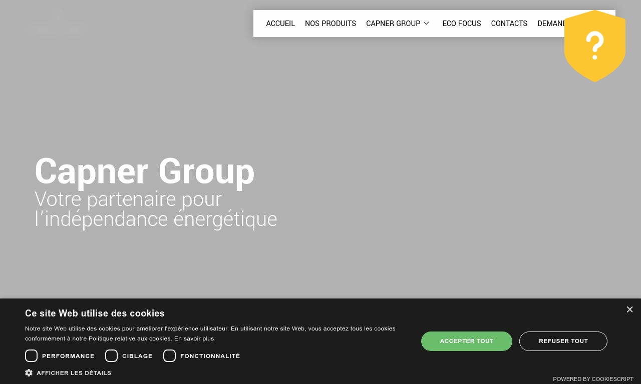 Avis Capner-group.com | Indice de confiance modéré : 49 %