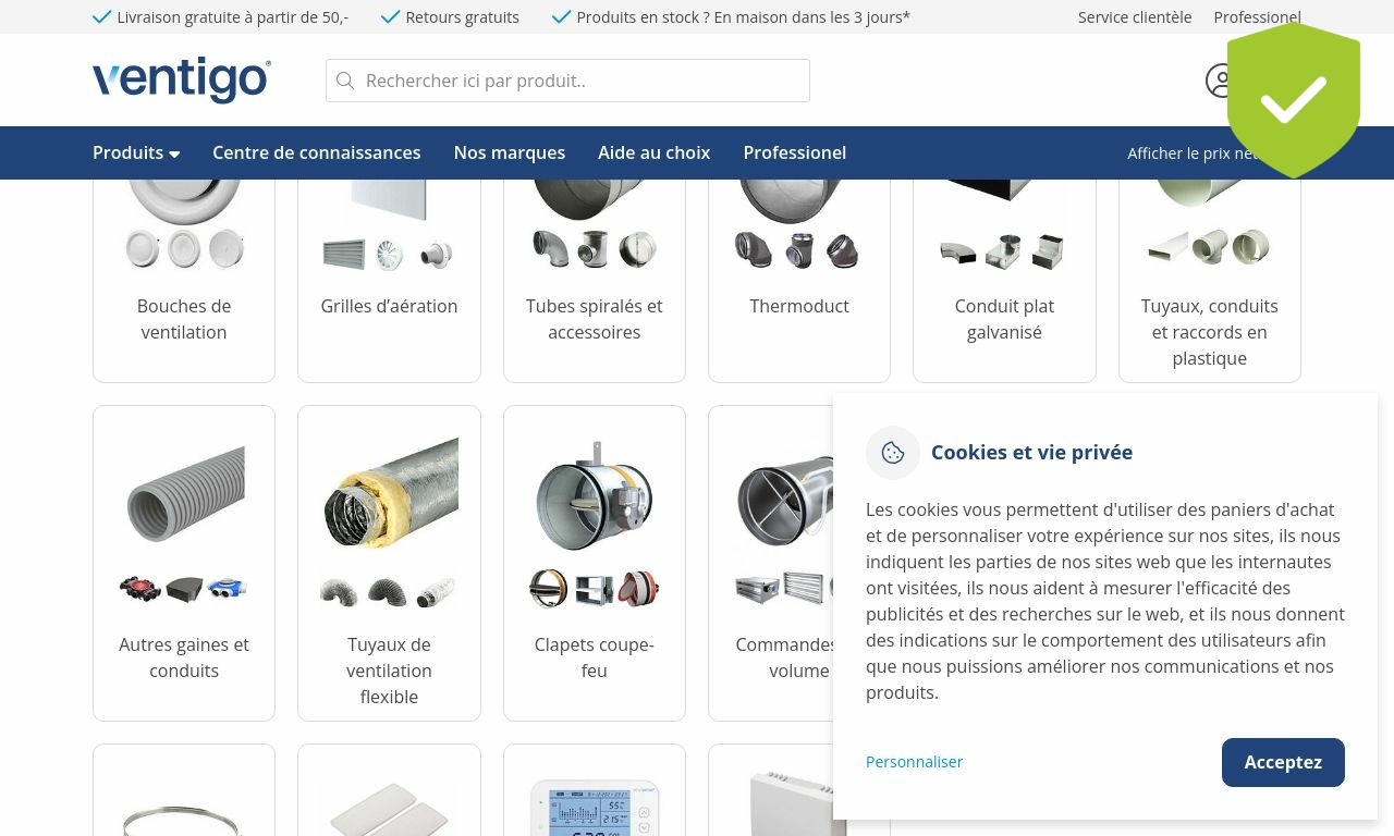 Avis Ventigo.fr | Indice de confiance bon : 93 %