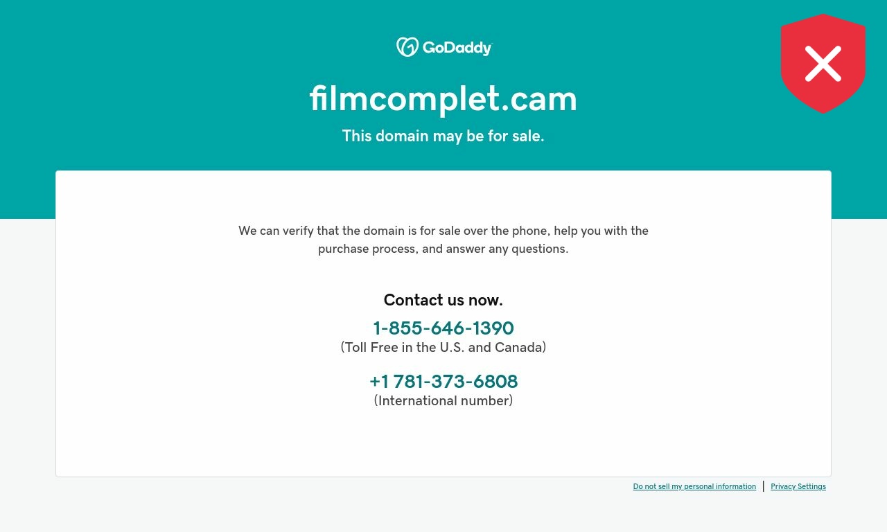 Avis Filmcomplet.vip | Indice de confiance faible : 25 %