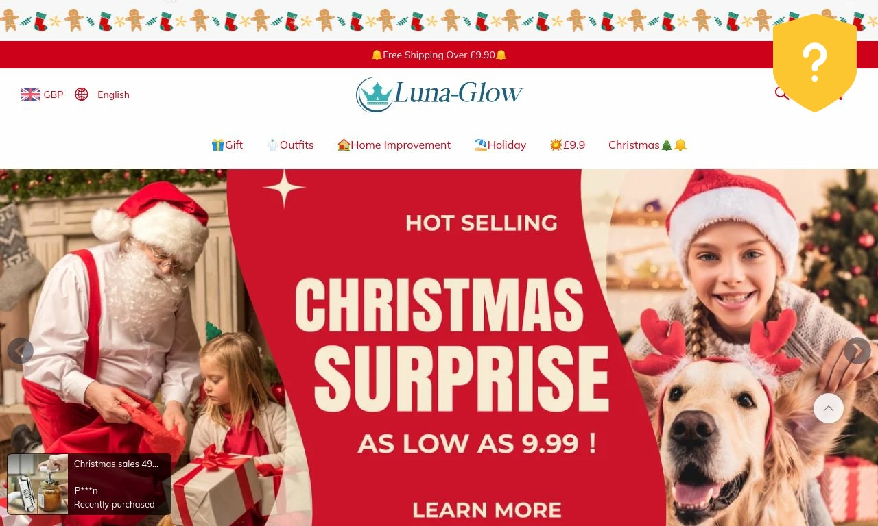 Luna-glow.co.uk reviews | Average Trust Score: 60%
