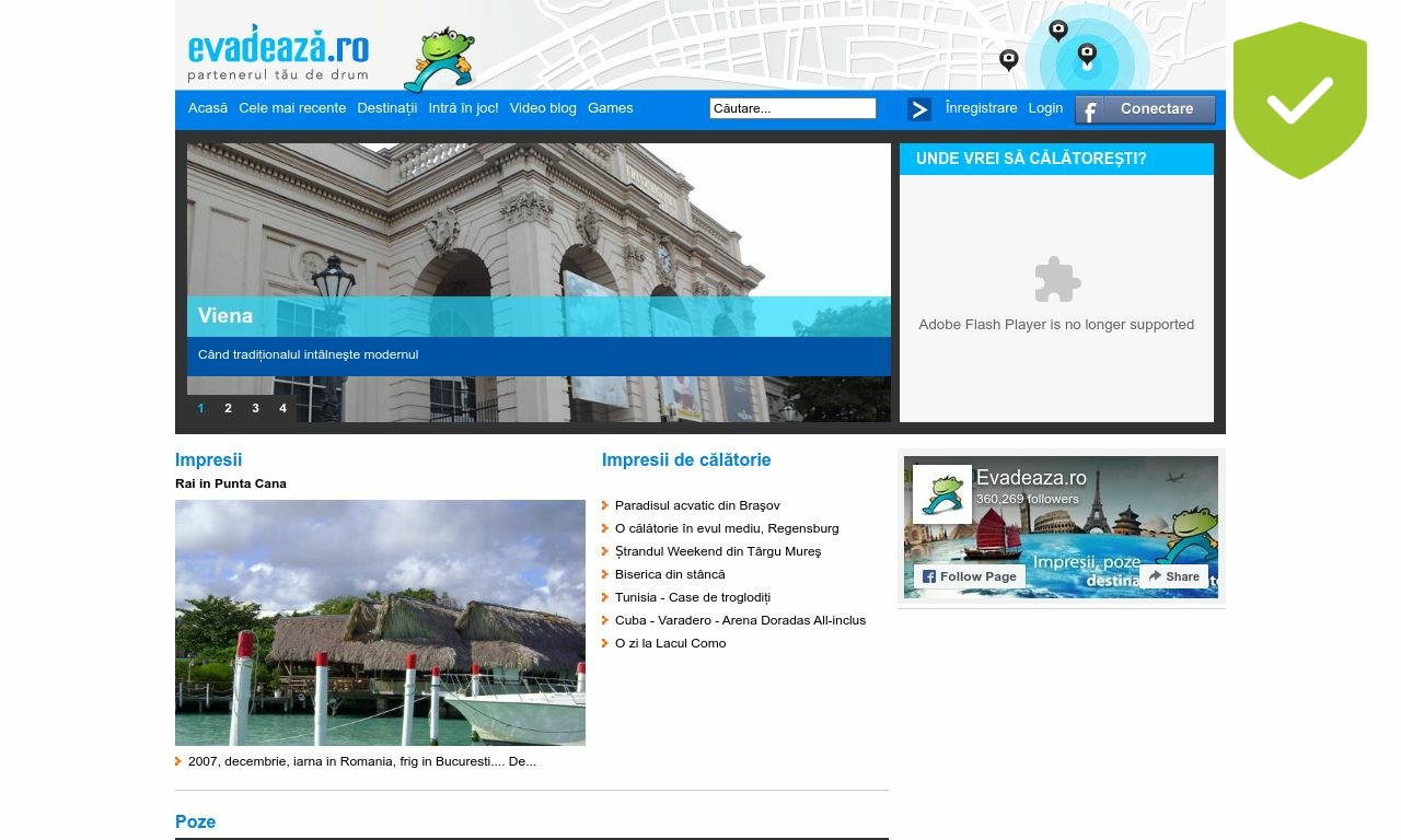 Evadeaza.ro reviews | Good Trust Score: 90%