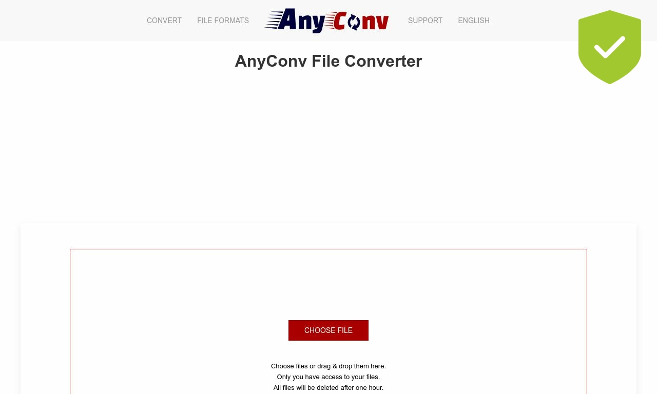 Anyconv.com reviews | Good Trust Score: 90%