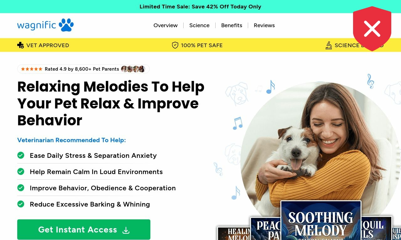 Wagnific.com reviews | Poor Trust Score: 25%