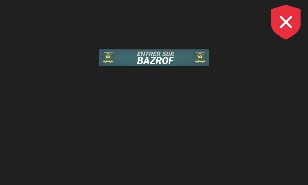 Avis Bazrof.com | Indice de confiance très faible : 1 %