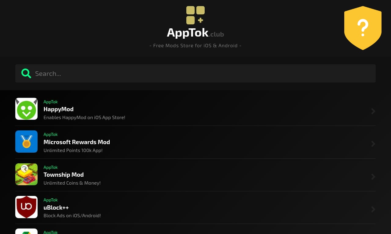 Apptok.club opiniones | Índice de confianza moderado: 76%
