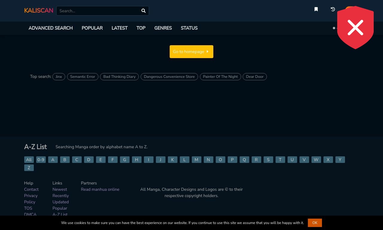 Avis Kaliscan.io | Indice de confiance faible : 25 %