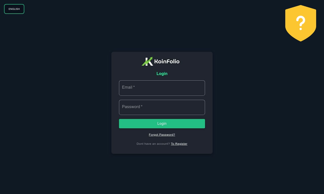 Koinfolio.com reviews | Average Trust Score: 60%