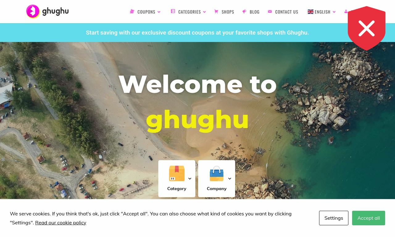 Ghughu.com reviews | Very Low Trust Score: 1%