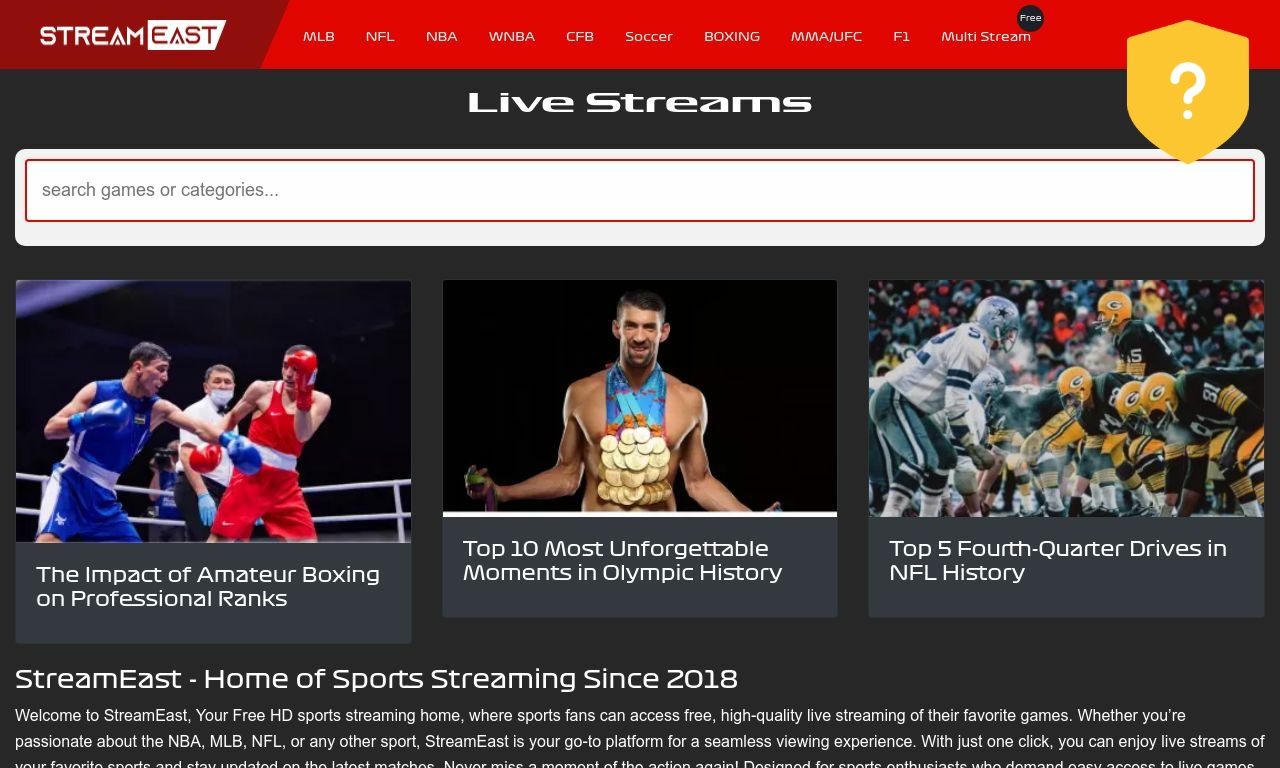 Streameast.app reviews | Average Trust Score: 76%