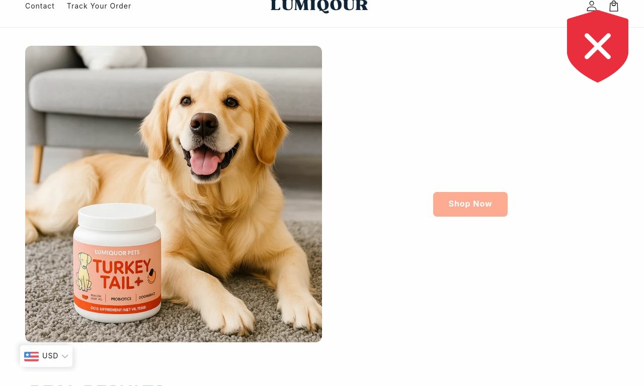 Lumiqour.com reviews | Very Low Trust Score: 4%