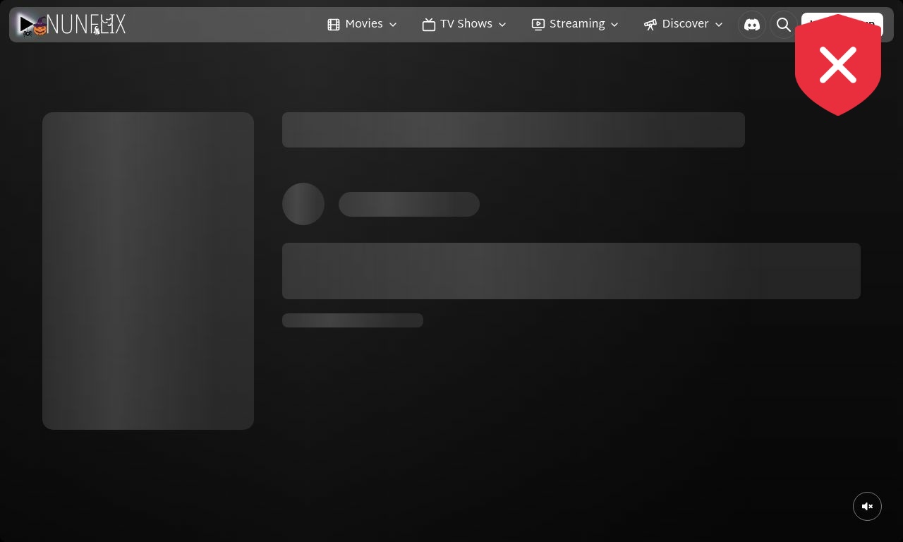 Nunflix.org reviews | Poor Trust Score: 25%