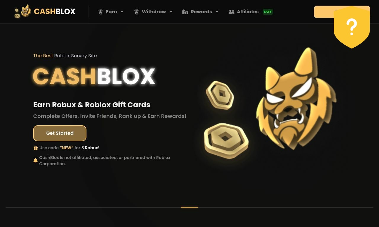 Cashblox.gg reviews | Average Trust Score: 60%