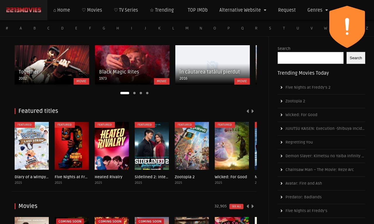 2213movies.com reviews | Poor Trust Score: 25%