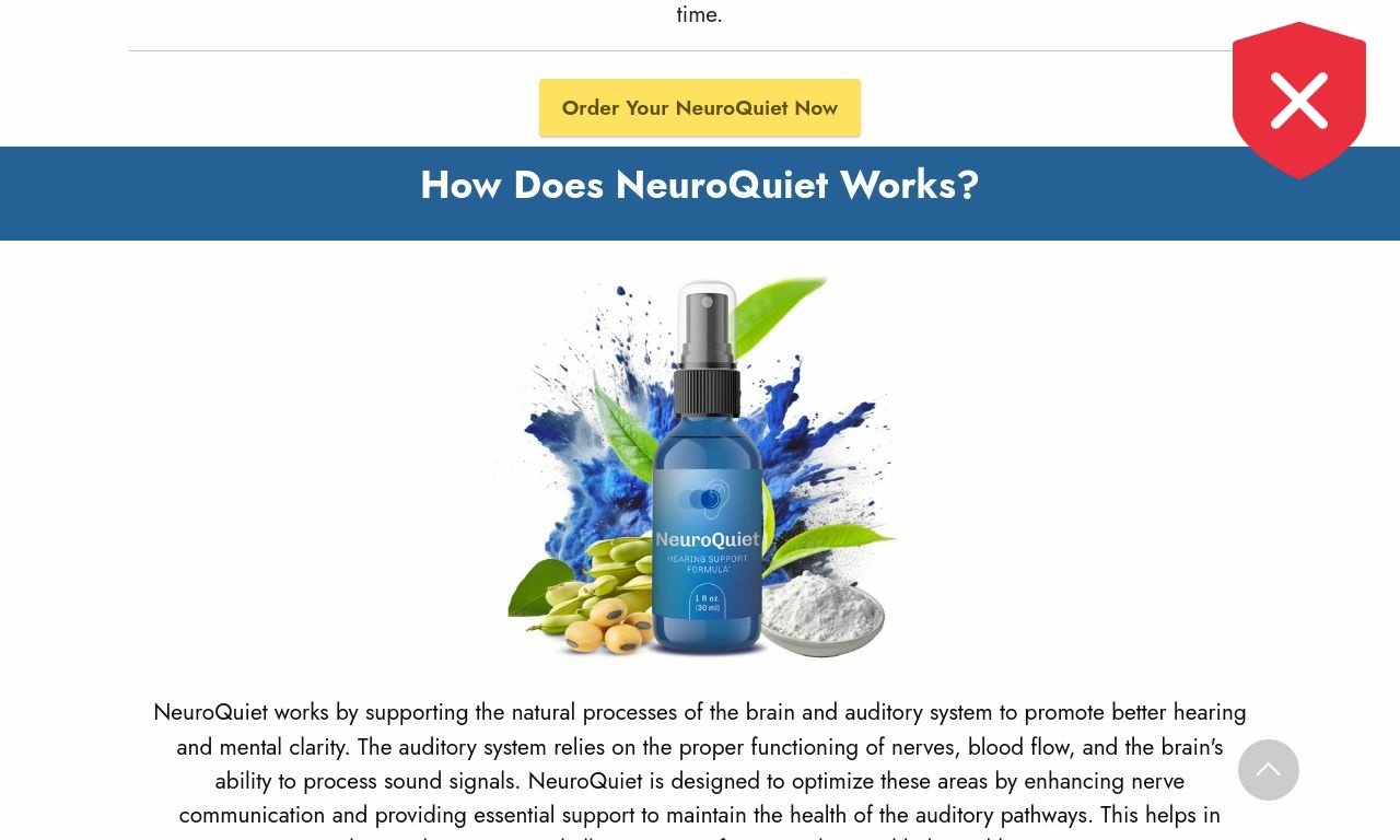 Neuro-quiet.ca reviews | Poor Trust Score: 25%
