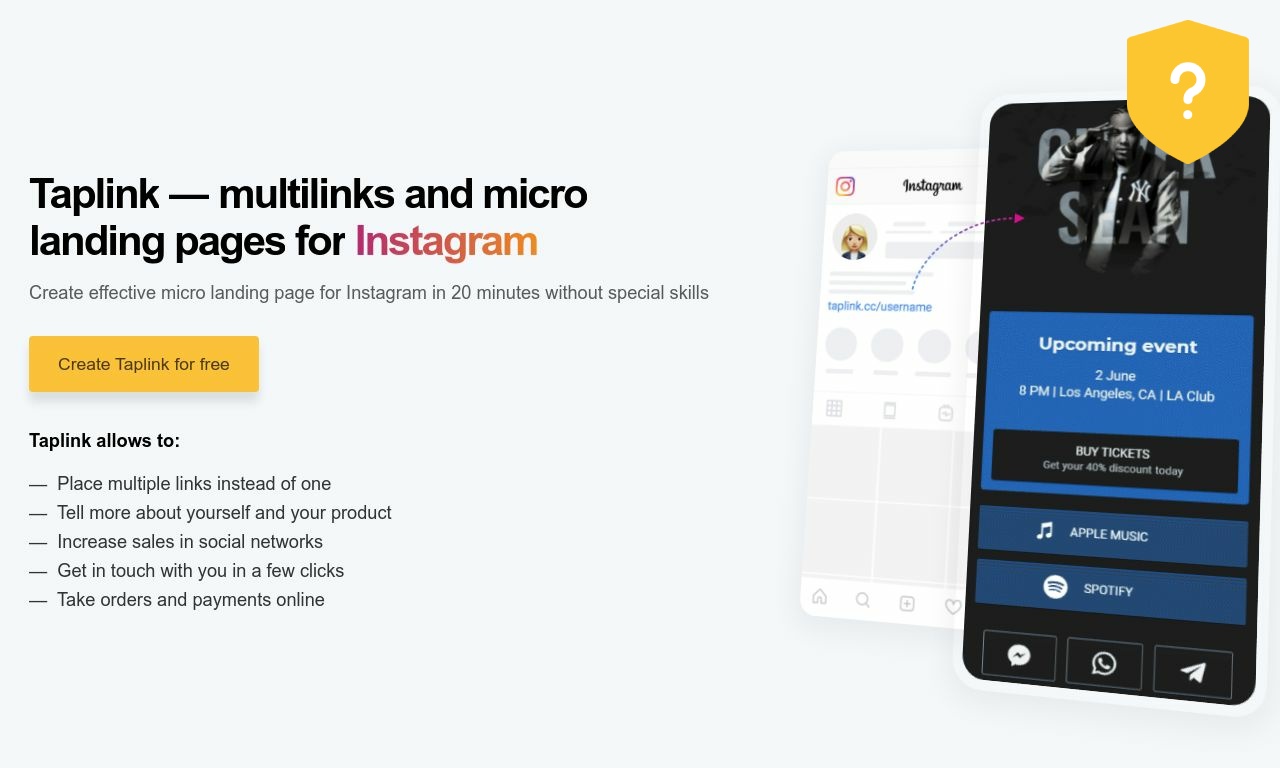 Taplink.cc reviews | Average Trust Score: 35%