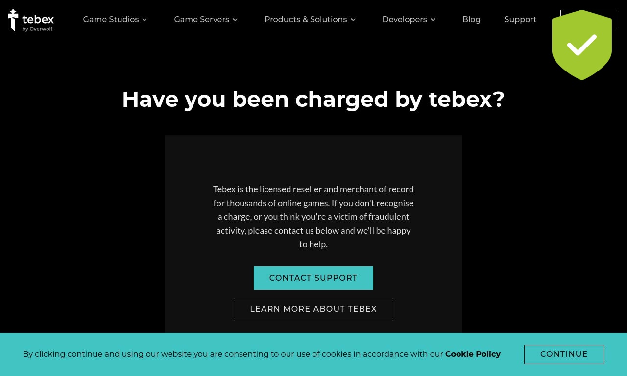 Tebex.org reviews | Good Trust Score: 92%