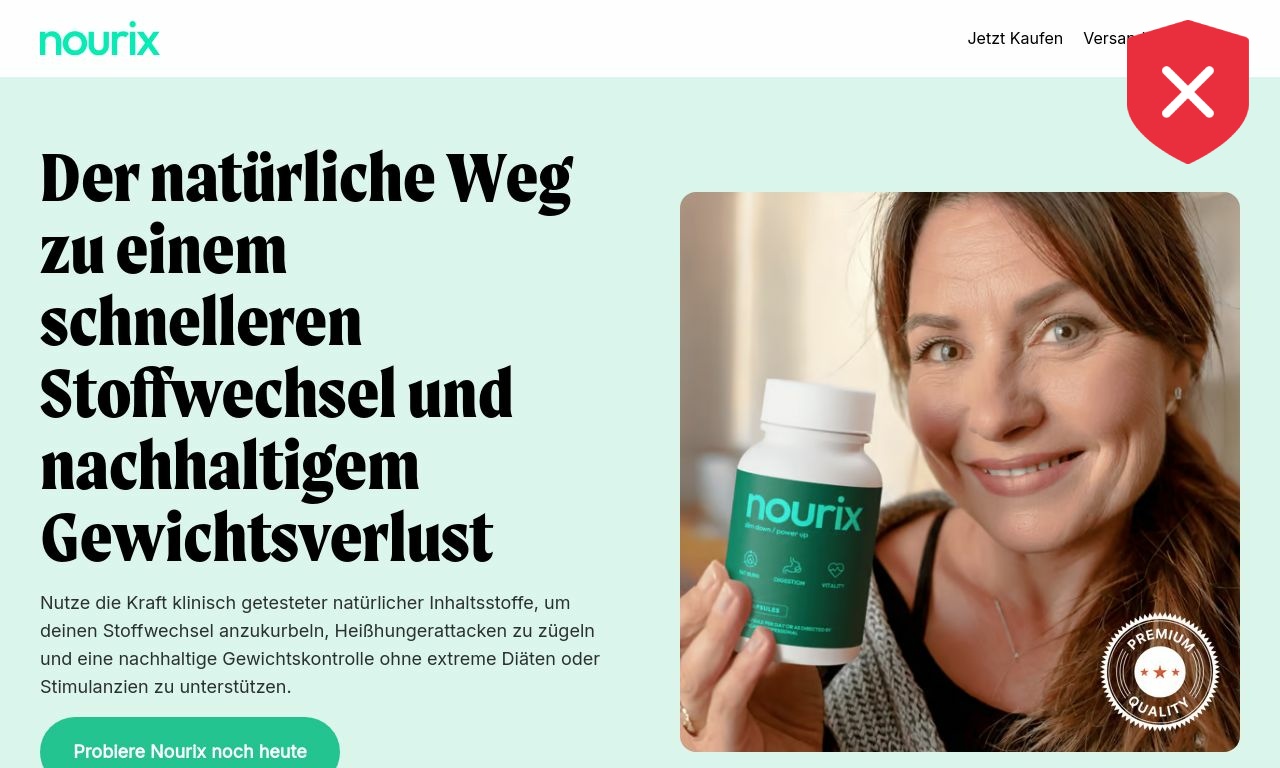 Avis Trynourix.com | Indice de confiance très faible : 1 %