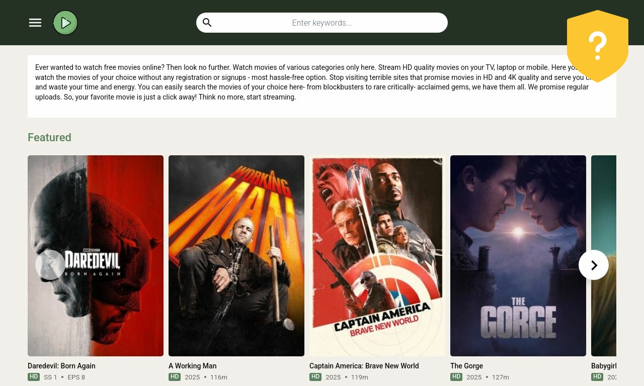 Cineb.rs reviews | Average Trust Score: 60%