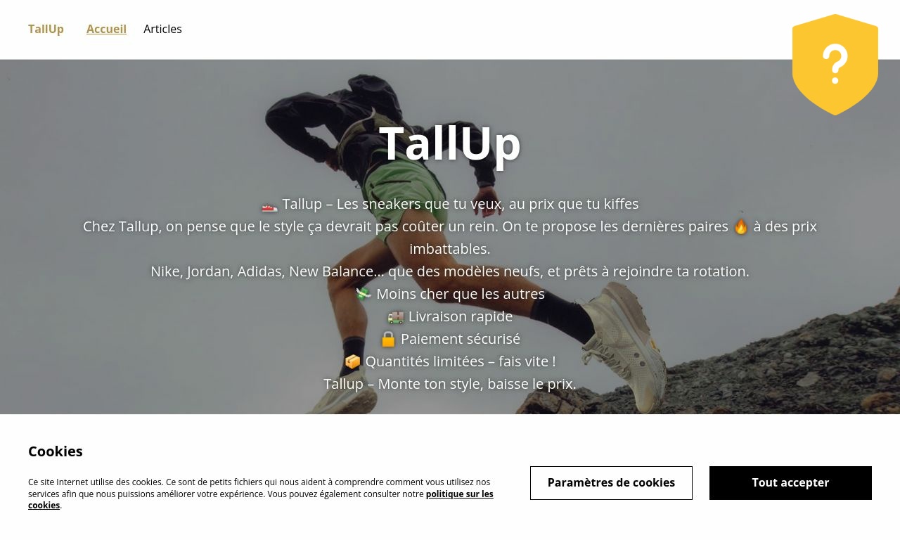 Avis Tallup.sumupstore.com | Indice de confiance modéré : 68 %