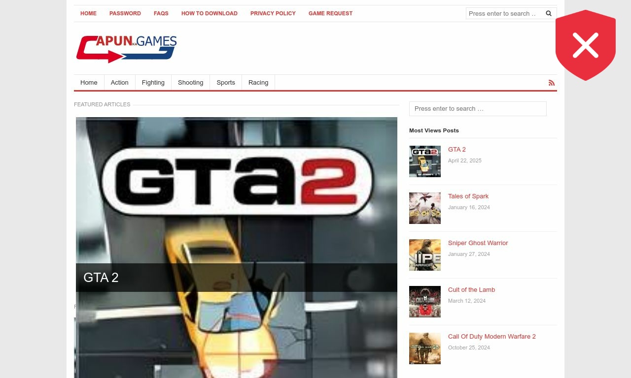 Apunkagames.vip reviews | Poor Trust Score: 25%