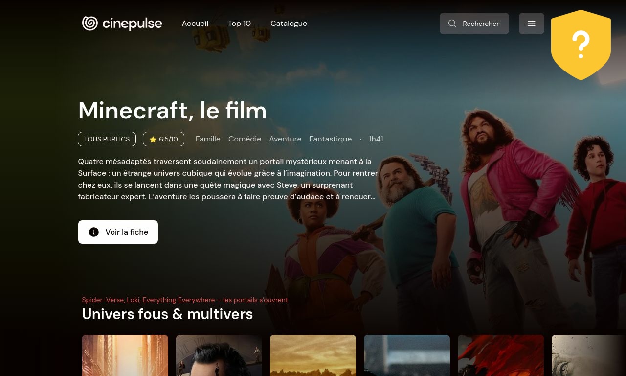 Avis Cinepulse.to | Indice de confiance modéré : 60 %