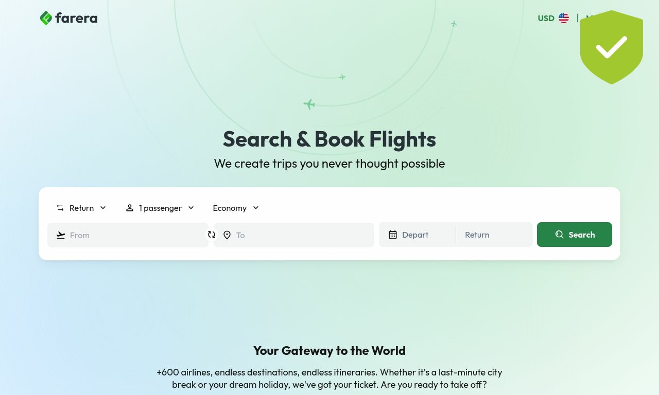 Farera.com reviews | Good Trust Score: 83%