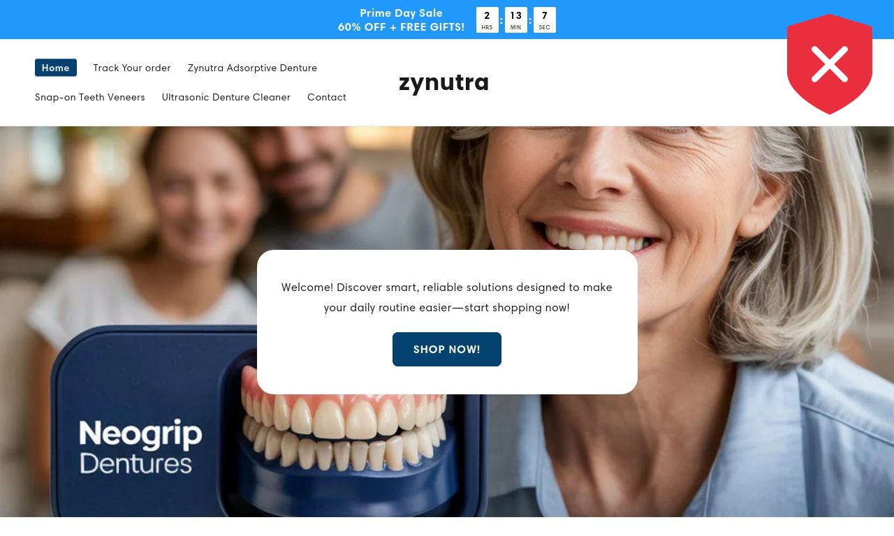 Zynutra.com reviews | Very Low Trust Score: 1%