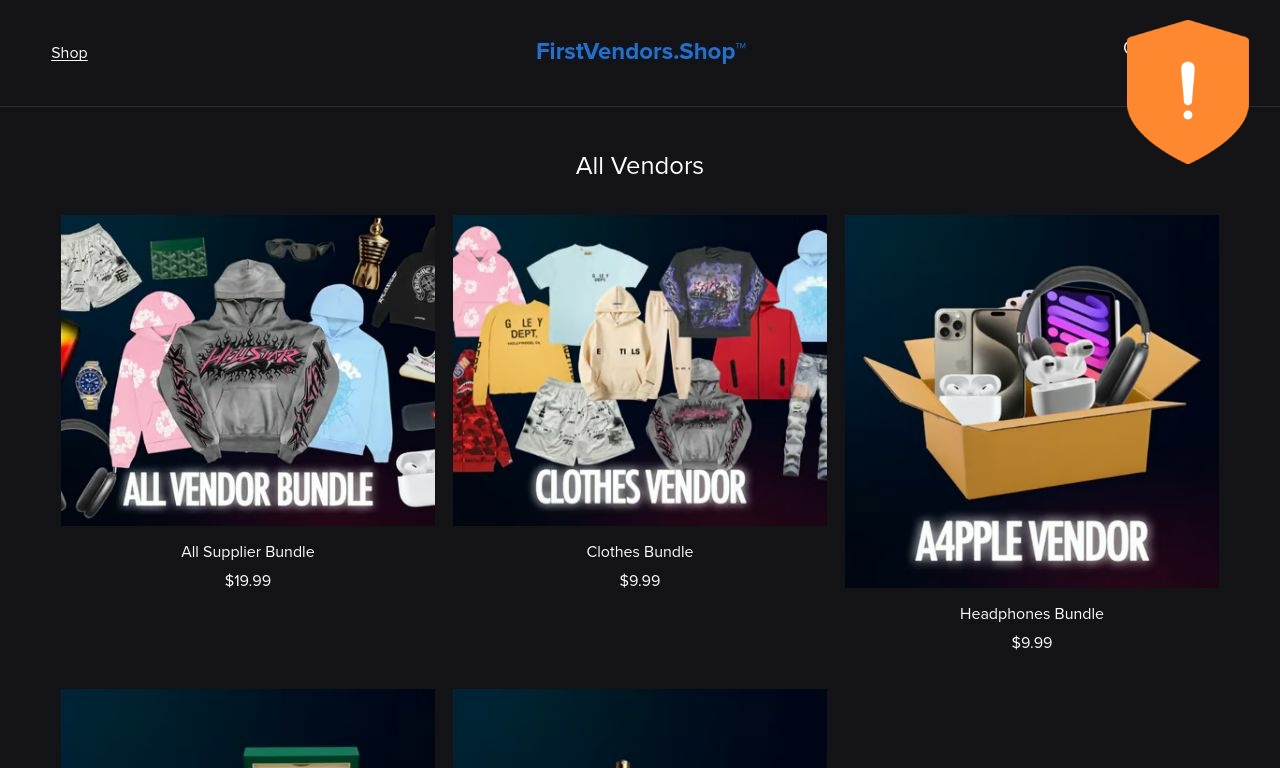 Firstvendors.shop reviews | Poor Trust Score: 25%