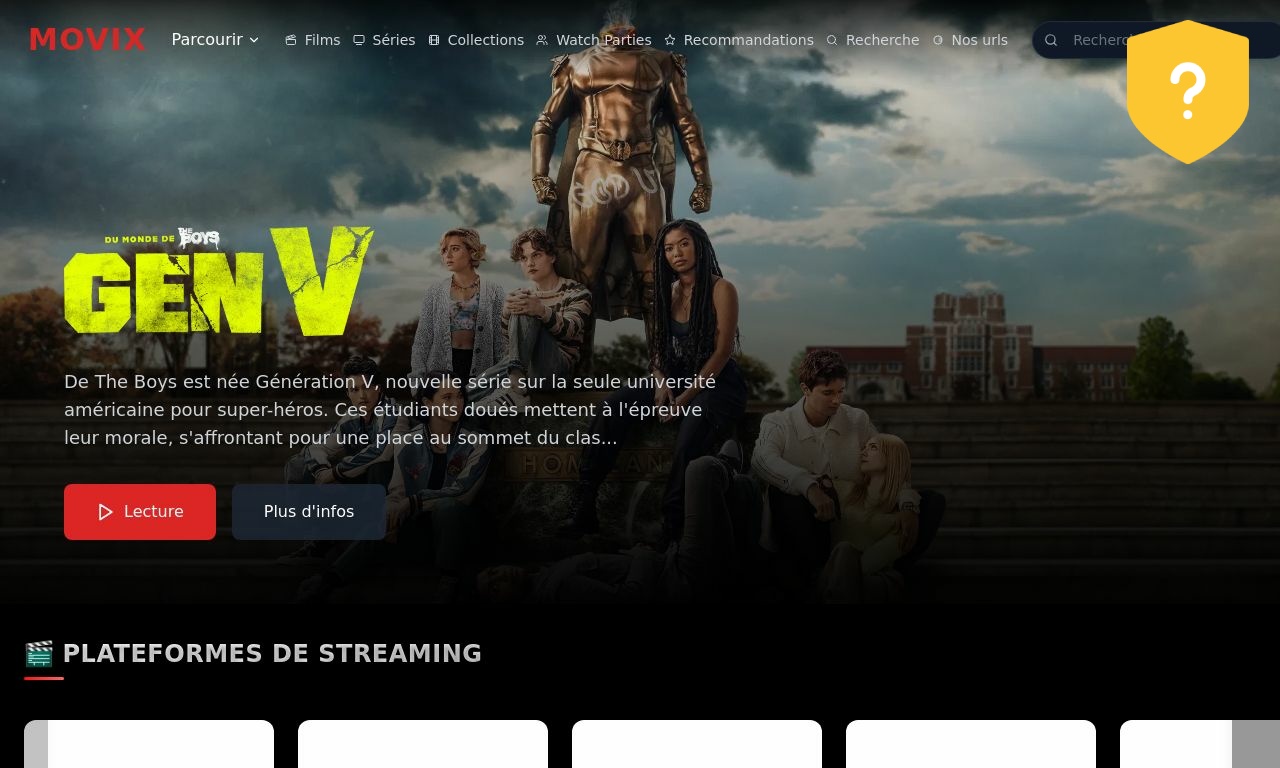 Avis Movix.website | Indice de confiance modéré : 60 %
