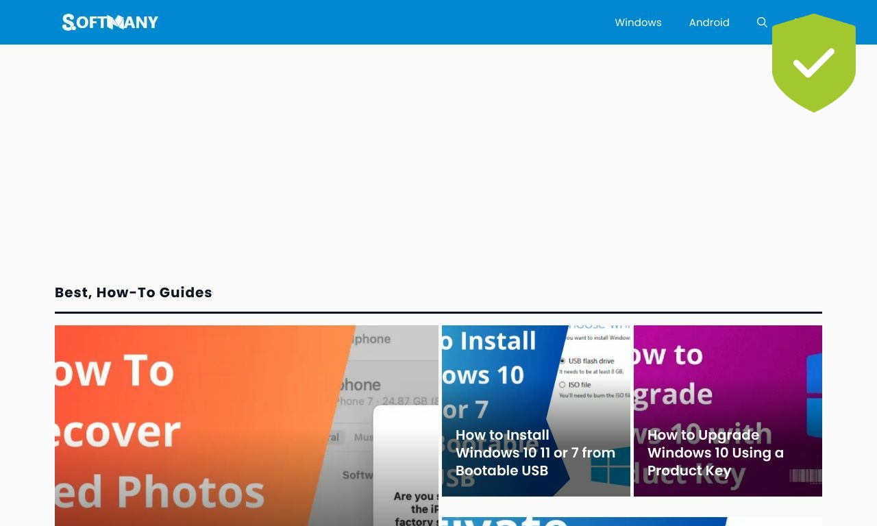 Softmany.com reviews | Good Trust Score: 90%