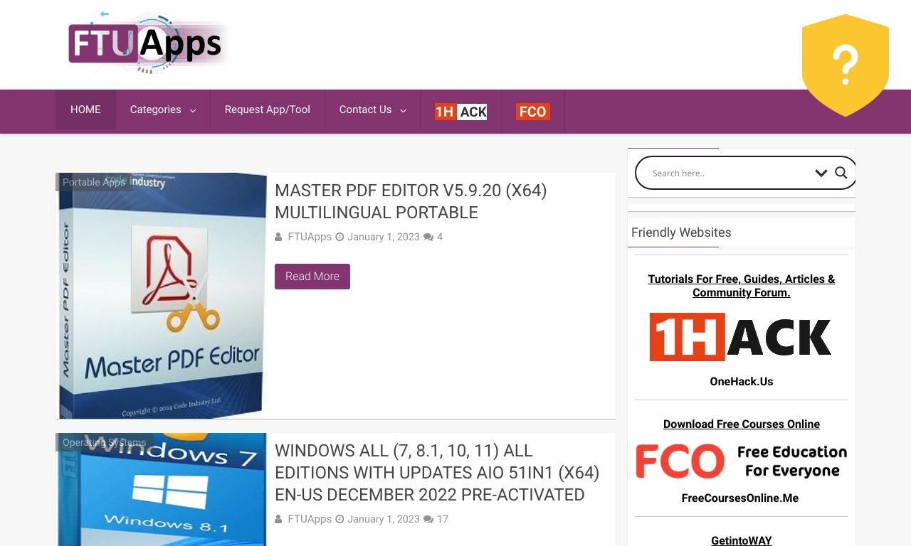 Avis Ftuapps.dev | Indice de confiance modéré : 76 %