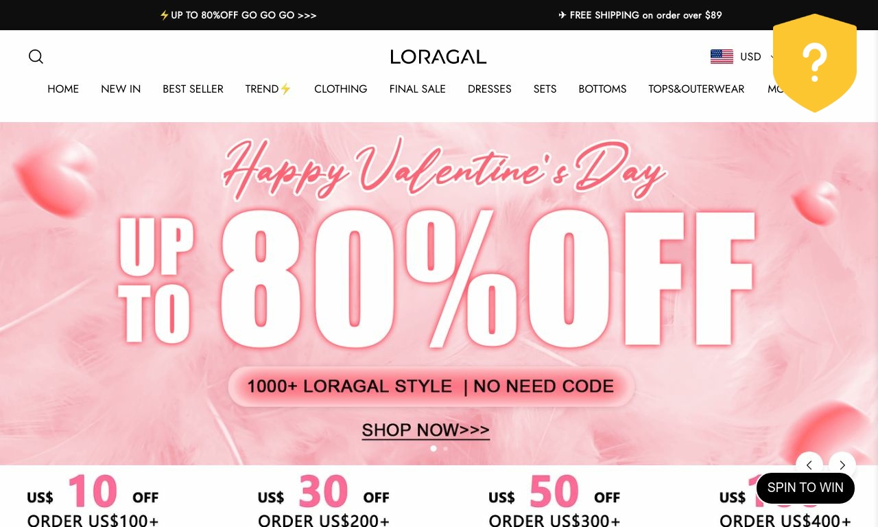 Loragal.com reviews | Average Trust Score: 40%