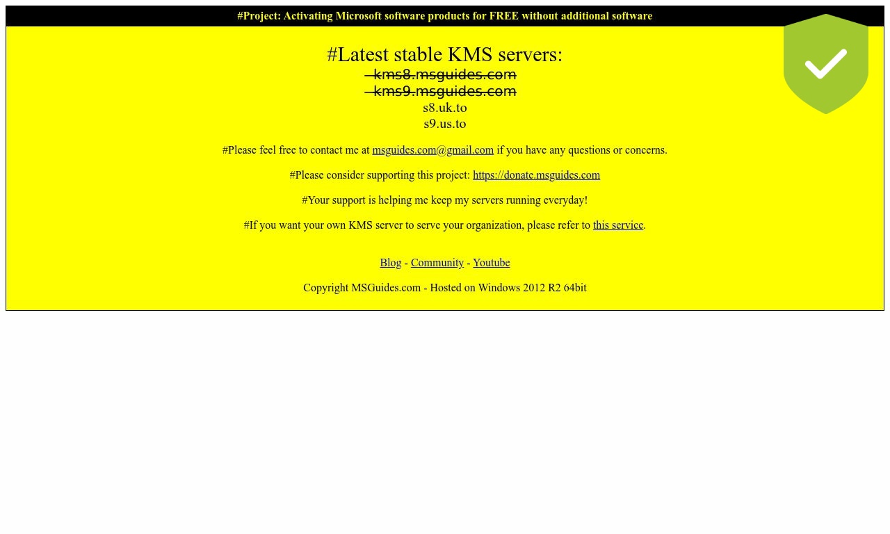 Kms8.msguides.com opiniones | Índice de confianza bueno: 90%