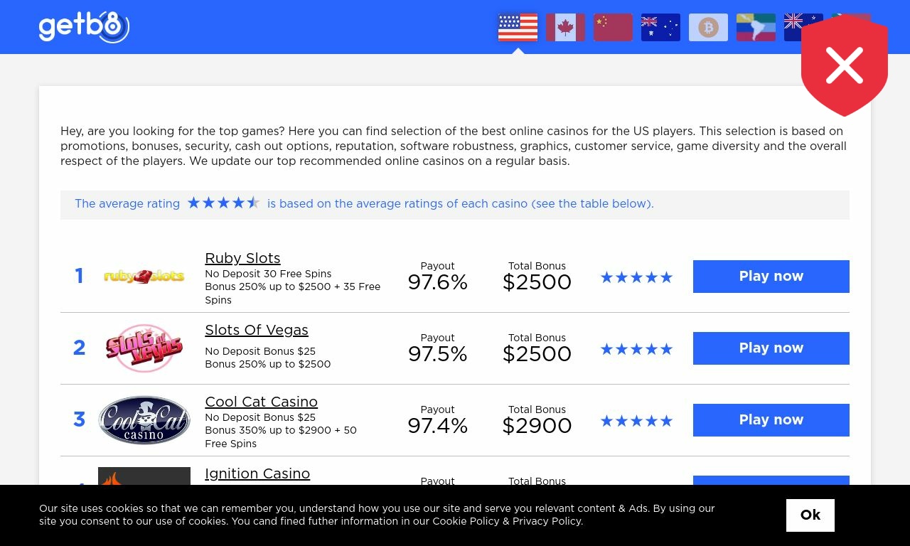 Getb8.com reviews | Poor Trust Score: 25%