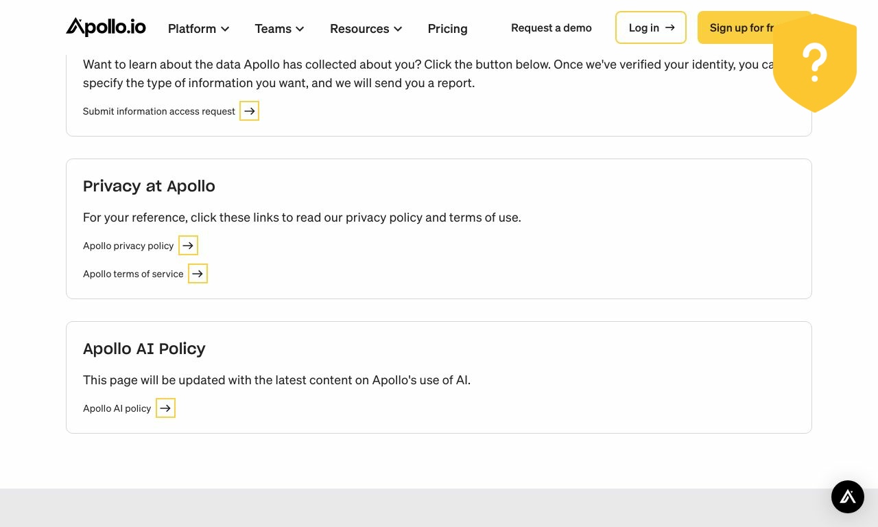 Apollo-privacy.com reviews | Average Trust Score: 55%