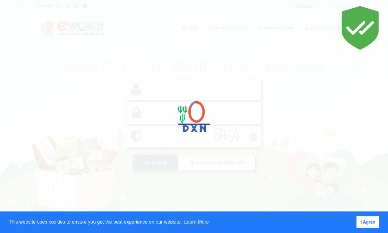 Avis Eworld.dxn2u.com | Indice de confiance excellent : 96 %