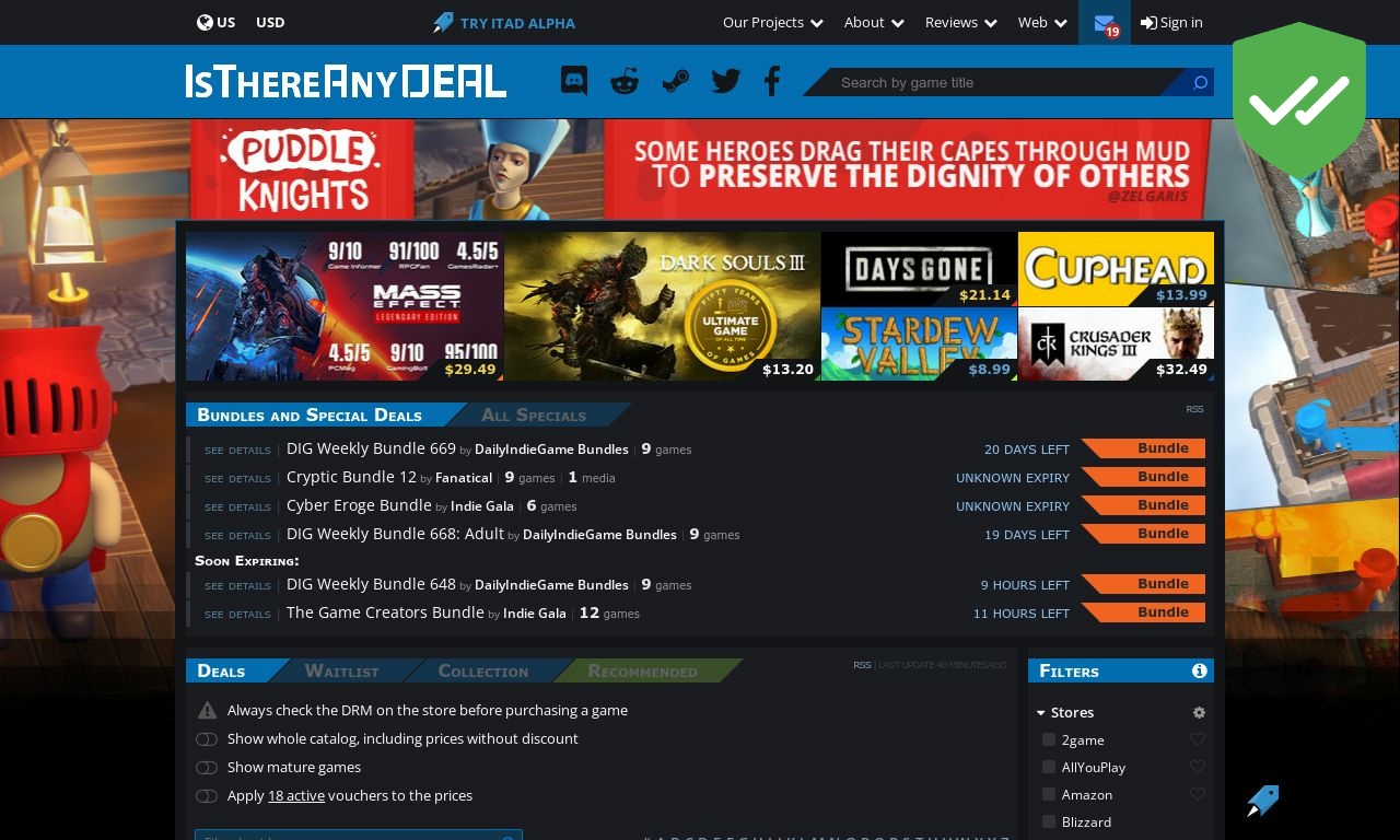 Avis Isthereanydeal.com | Indice de confiance excellent : 95 %